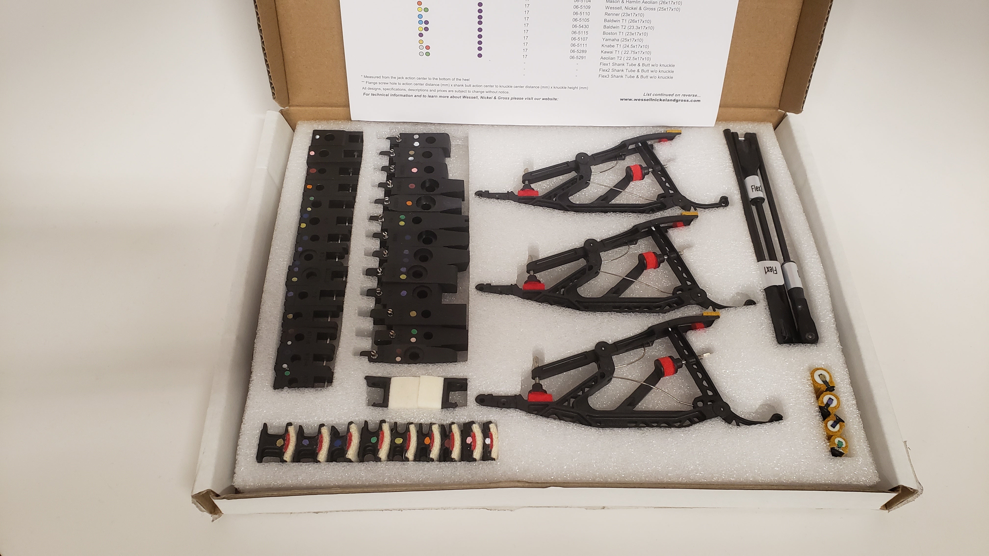 WNG Small Sample Parts Kit | Wessell, Nickel & Gross