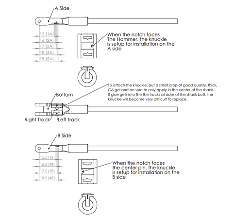 Custom Shank & Flange Set | Wessell, Nickel & Gross